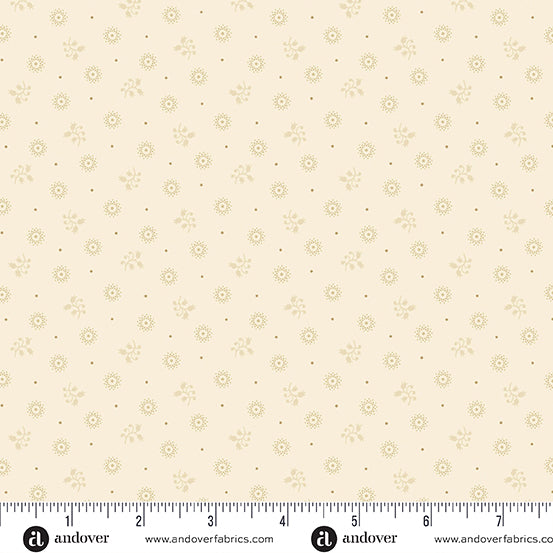 Fernshaw by Max and Louise - Andover - A1030L - Shane Cream – gjsdiscountfabrics.com.au