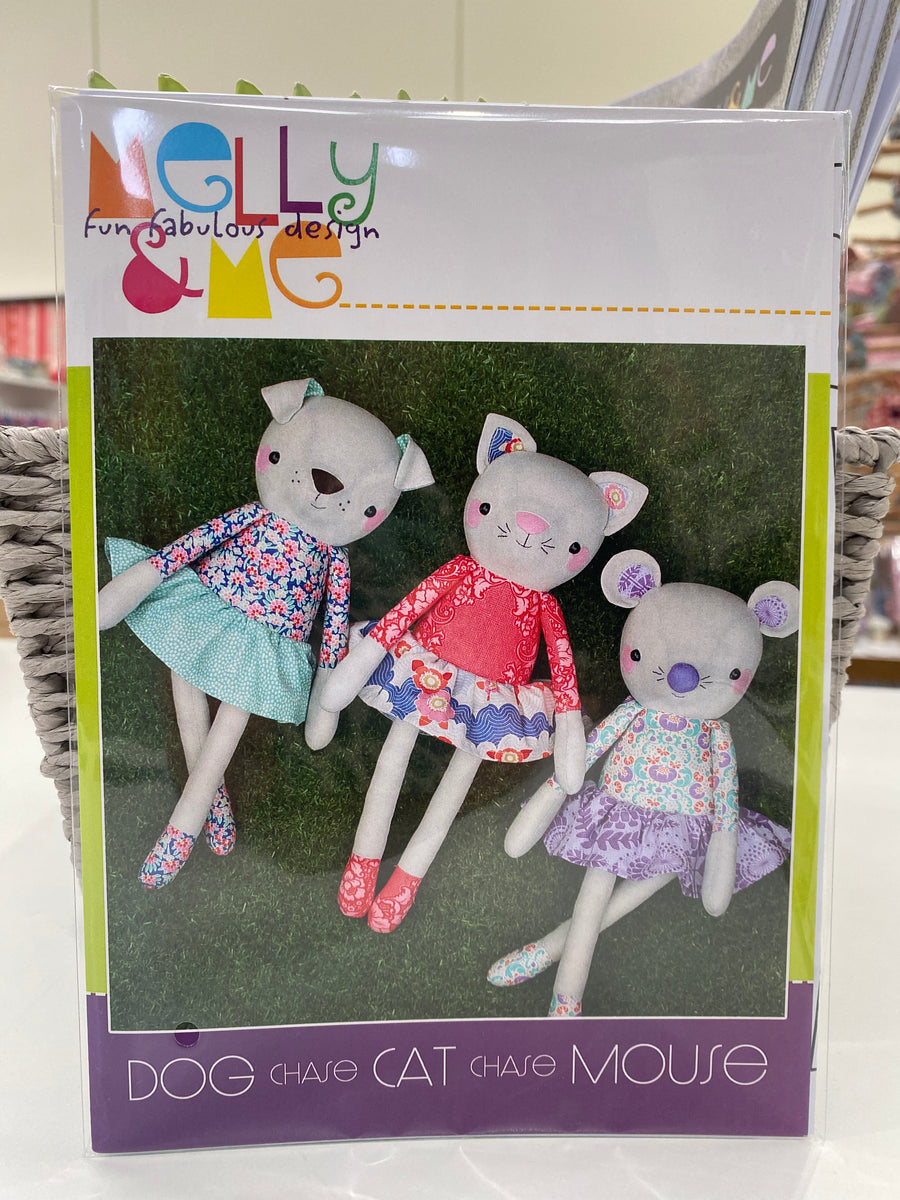 Melly & Me - Dog Chase Cat Chase Mouse Toy Pattern - MM170 ...