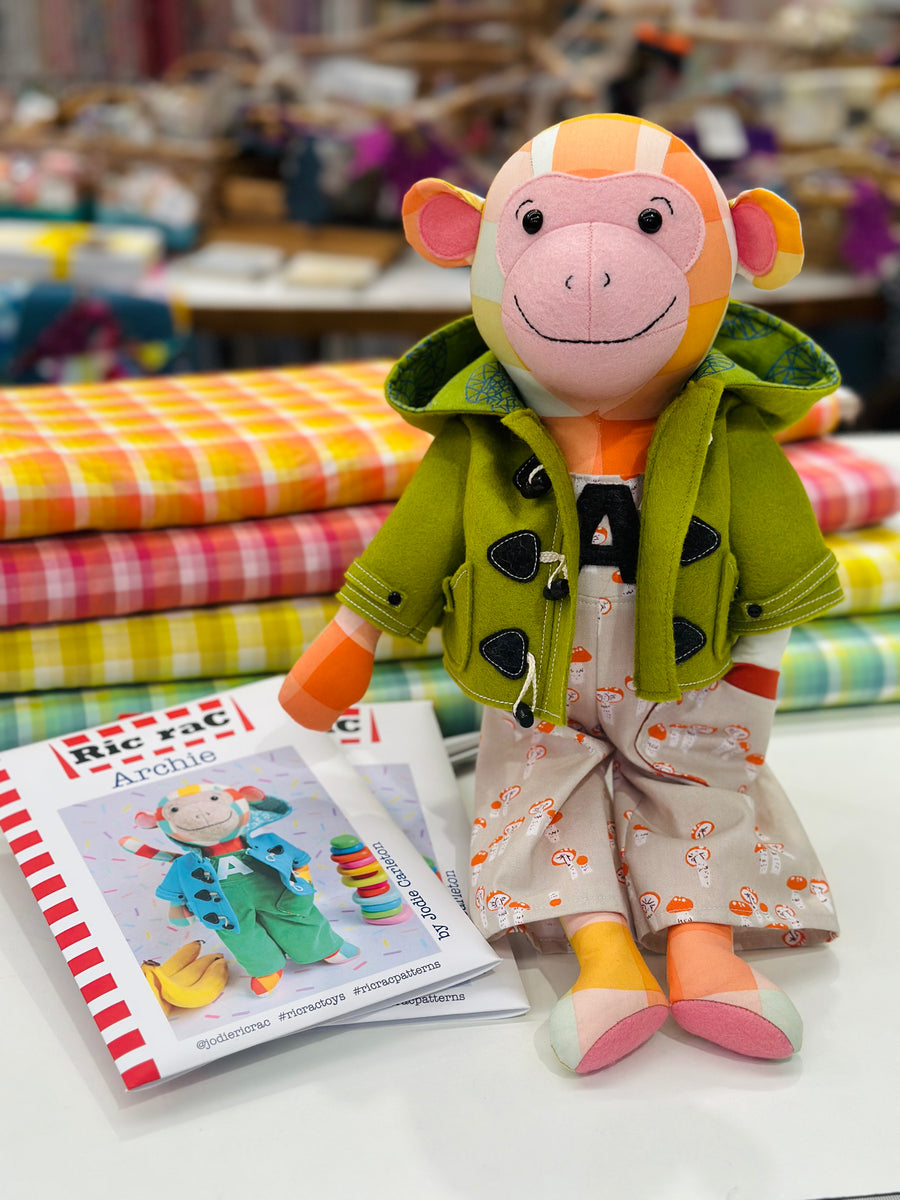 Archie - Pattern by Ric Rac – gjsdiscountfabrics.com.au