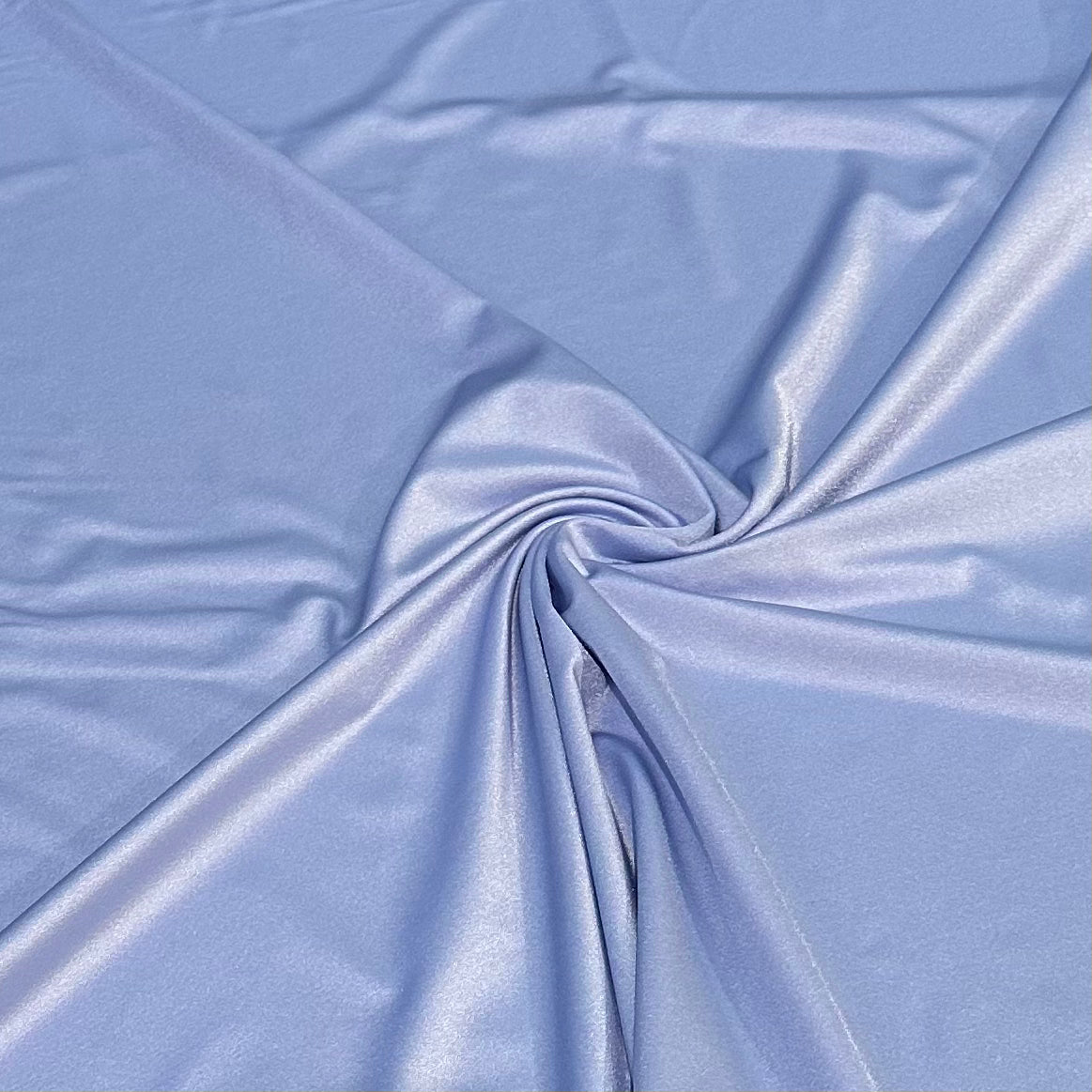 Shiny Nylon Spandex - Periwinkle Blue – gjsdiscountfabrics.com.au