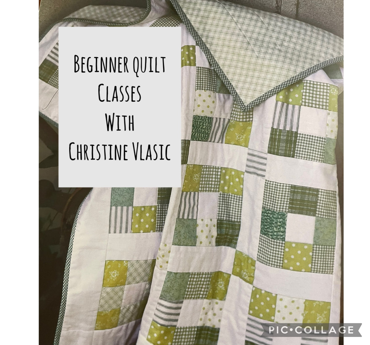 Beginner and Intermediate Patchwork Classes with Christine Vlasic ...