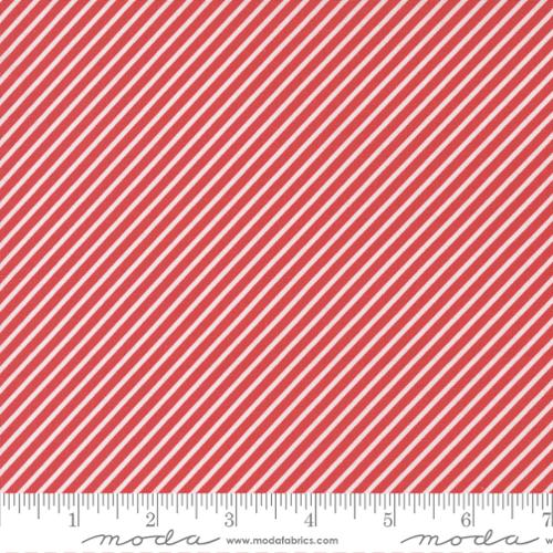 Emma - Moda - M37636 33 - Stripe - Geranium – gjsdiscountfabrics.com.au