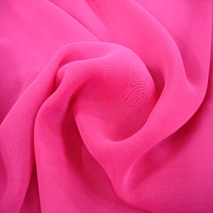 Chiffon 150cm wide - Raspberry – gjsdiscountfabrics.com.au