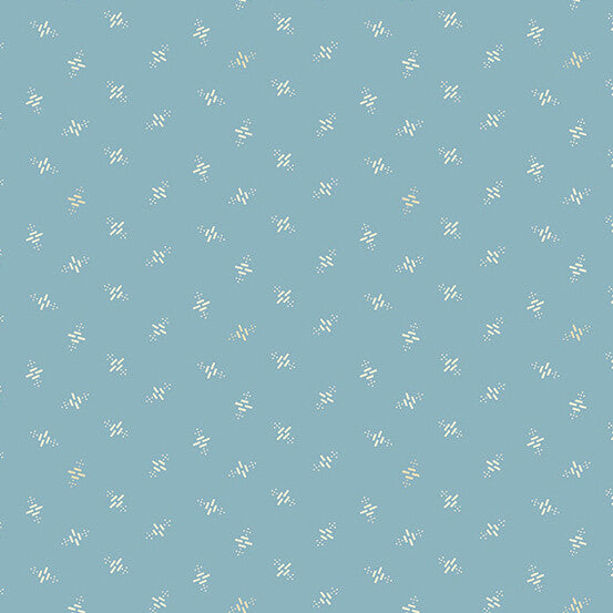 Blue Escape by Edyta Sitar - Andover - A365T - Heartbeat - Powder ...