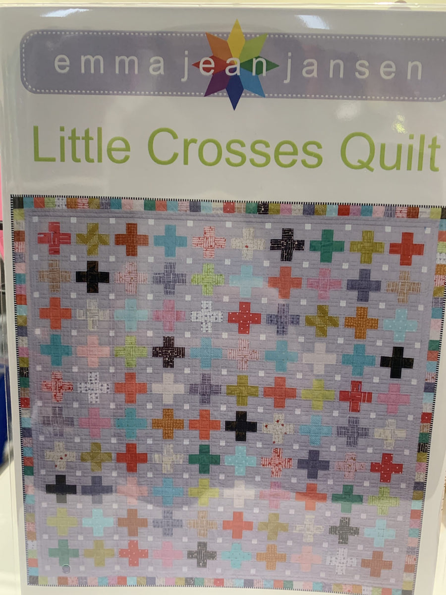 Little Crosses Pattern – gjsdiscountfabrics.com.au